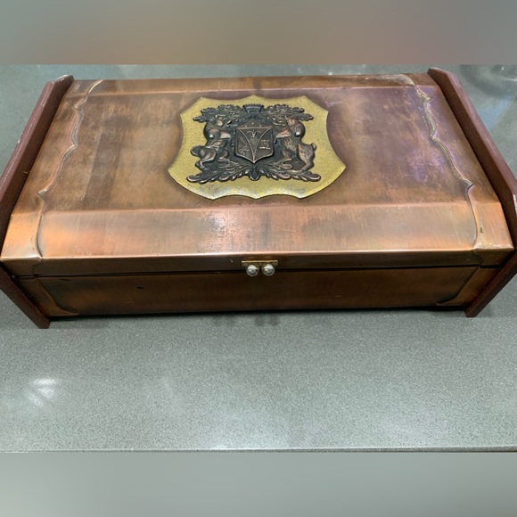 Jewelry | Vintage Copper Jewelry Box | Poshmark